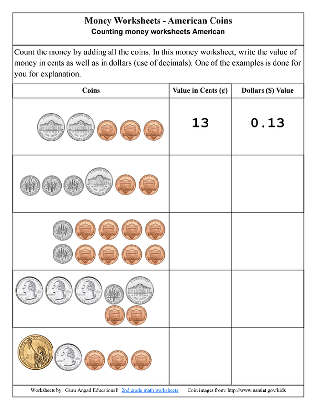 American Coins - Introduction and How to Write in Decimal Forms — Steemit