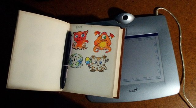 My long lost treasure - Genius WizardPen 5x4 and thoughts about digital ...