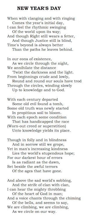 New Year Beginnings Poems In English | Sitedoct.org