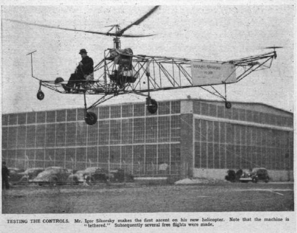 Nikola Tesla Flying Machine On Leonardo Da Vinci's Helicopter And