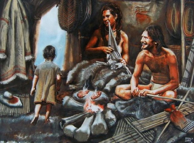 About the first caveman who came up with an idea that food should be ...