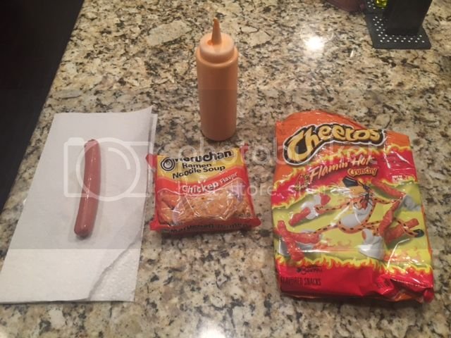 Top Ramen Prison Spread