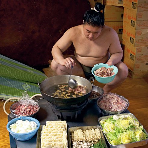 Sumo Wrestler Food