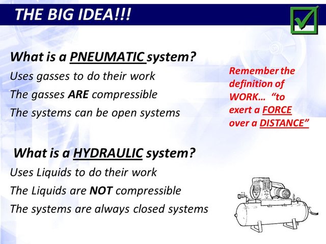 Pneumatic and hydraulic systems - A lesson activity for teenagers — Steemit