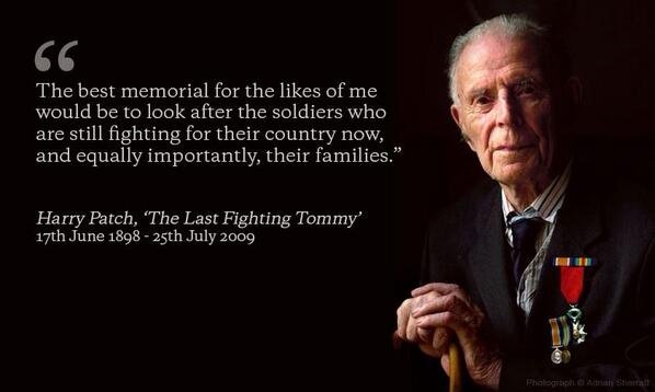 Harry Patch Quote