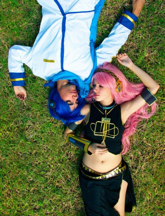 Megurine Luka Kimono Cosplay