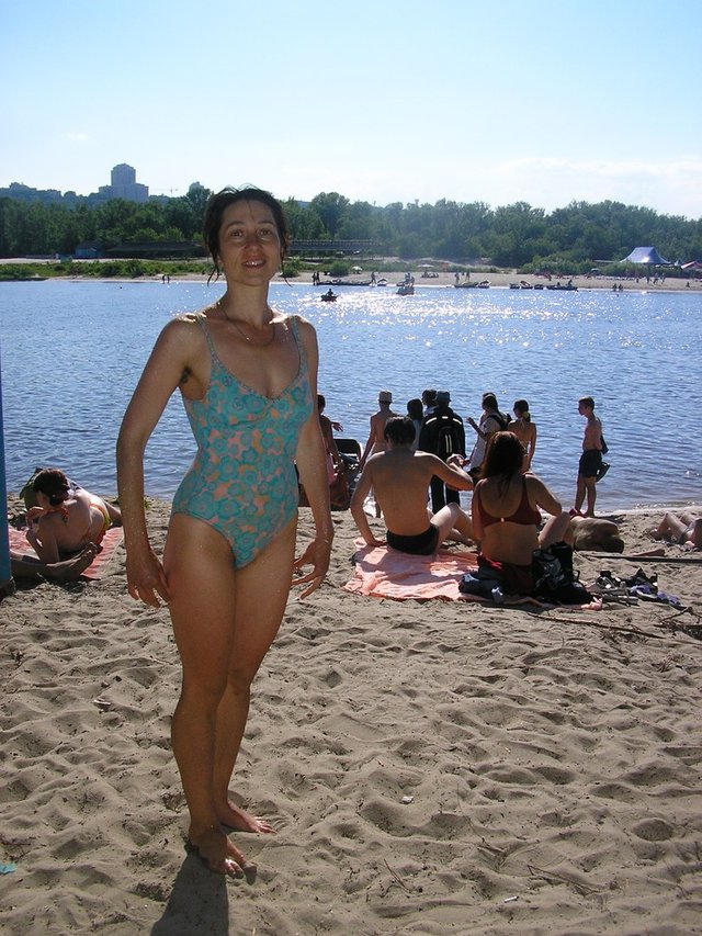 Dnieper River Beach