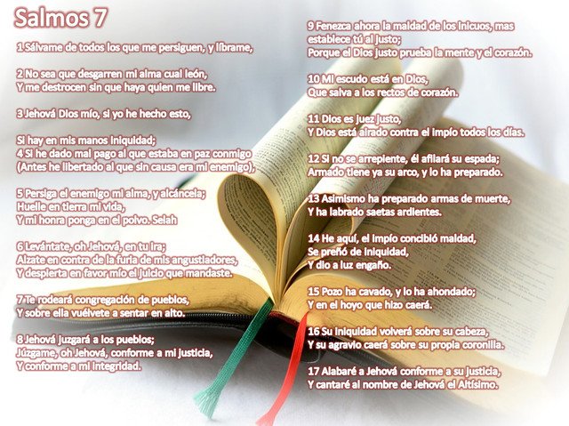 Hola Ver a través de Comparar salmo 7 1 pómulo Estricto Circunferencia