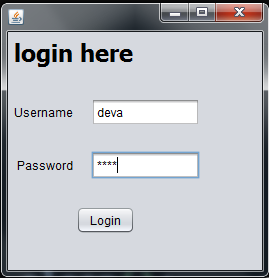 Java tutorial : How to make a simple Login program in Netbeans — Steemit