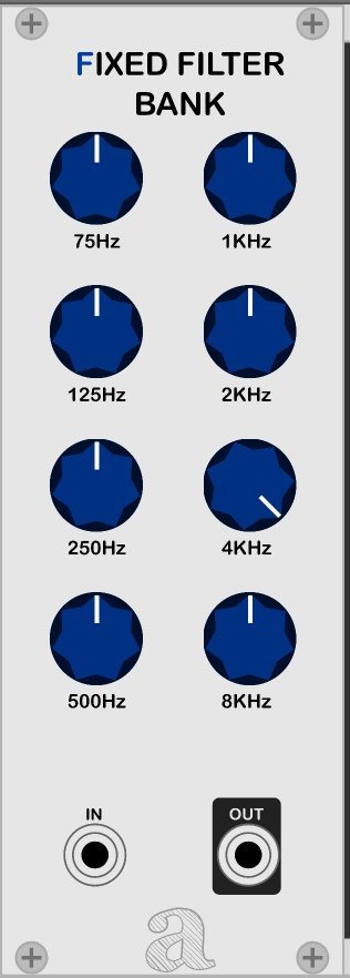 VCV Rack - Bogaudio - Fixed Filter Bank — Steemit