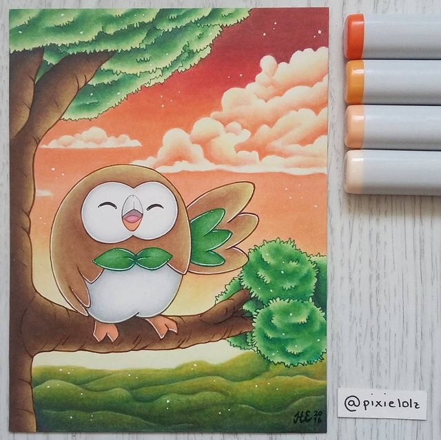 how to draw owl pokemon