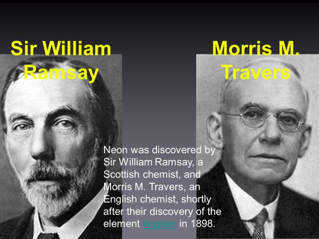 Who Discovered Neon