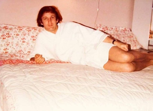 Young Donald Trump looking cool — Steemit