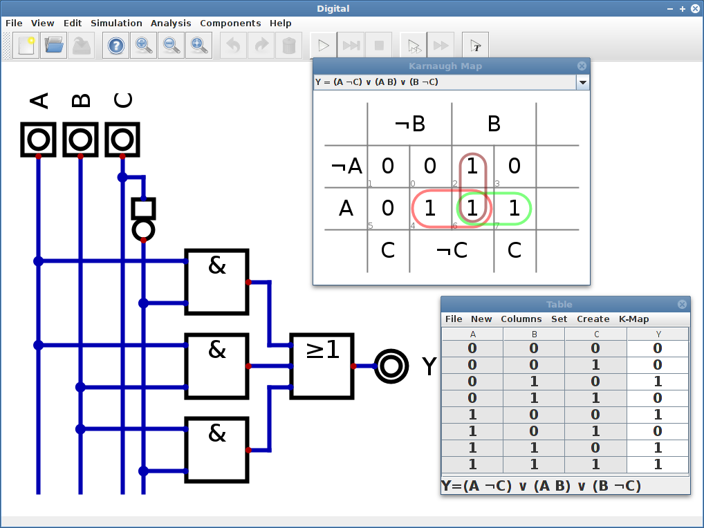 Digital Works Circuit Simulator Bapcrm