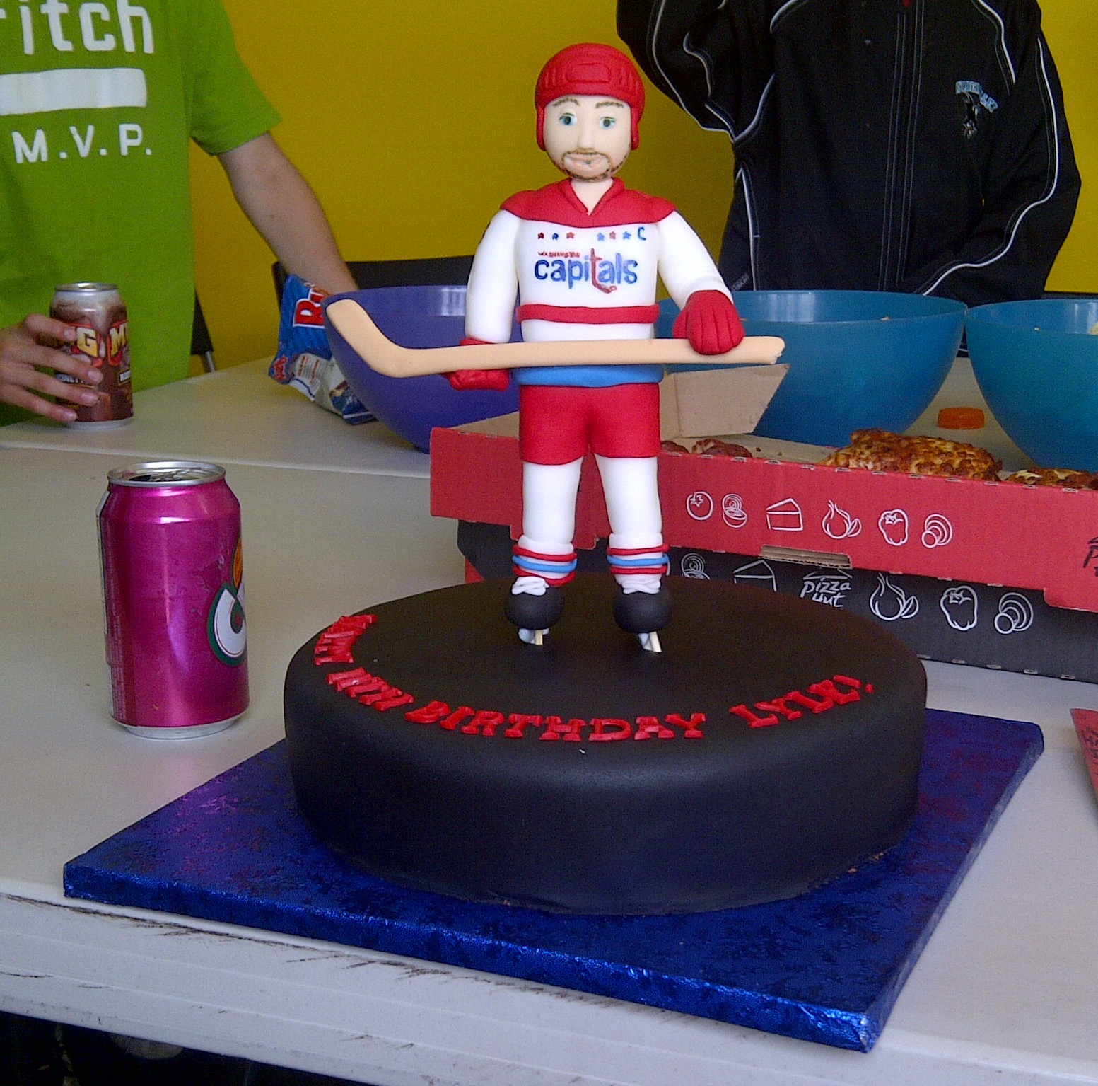 Washington Capitals Cake