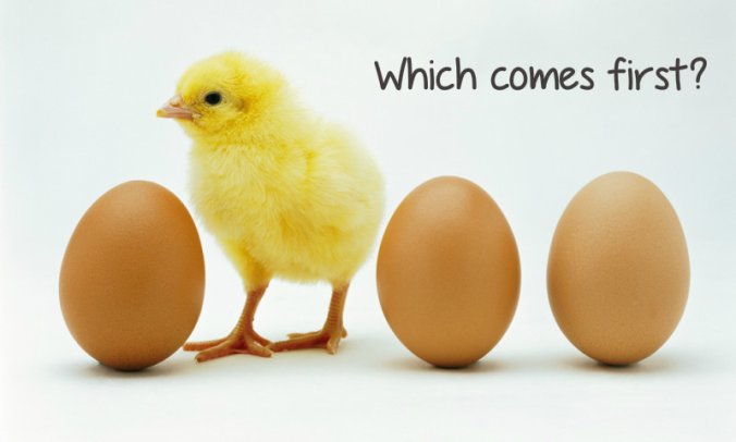 Eggs or chicken first in science perspective — Steemit