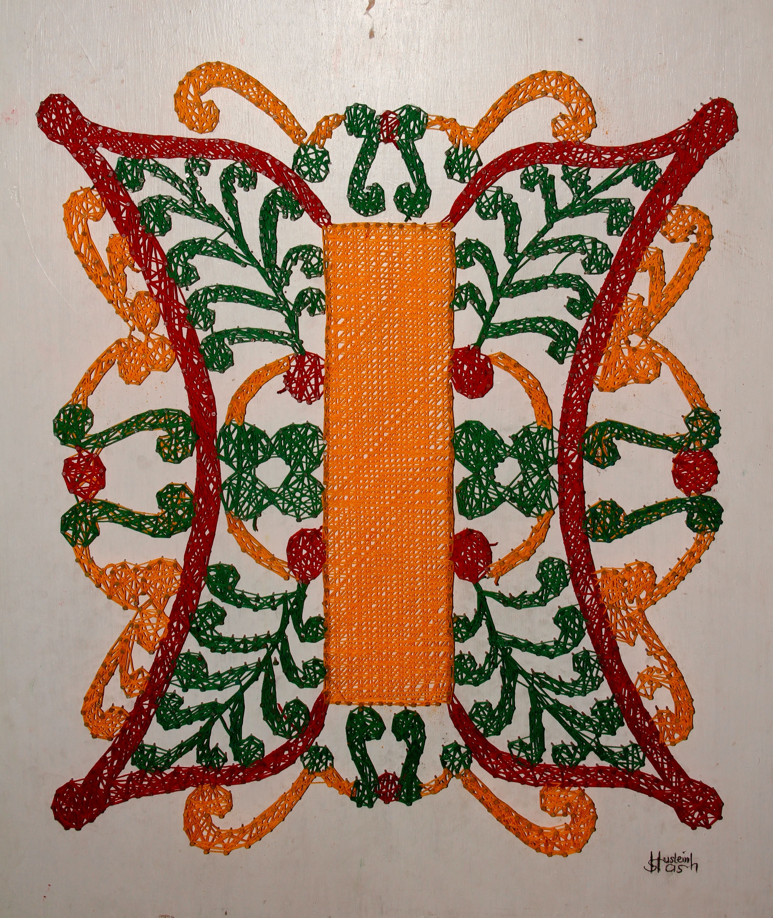 Tutorial - How to Make String Art by @huslein.slash (Bilingual) — Steemit