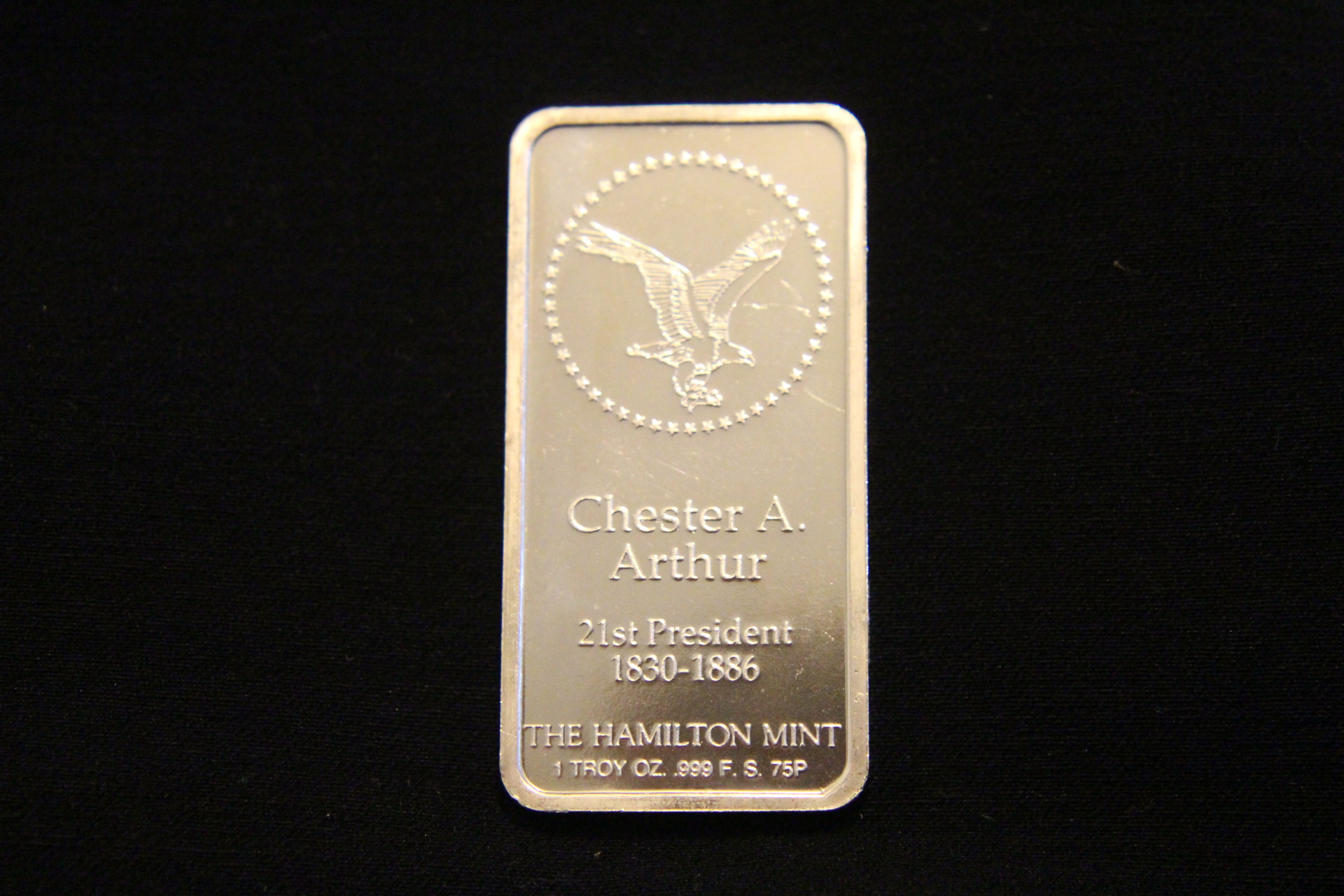 Hamilton mint US Presidents series art bars. — Steemit