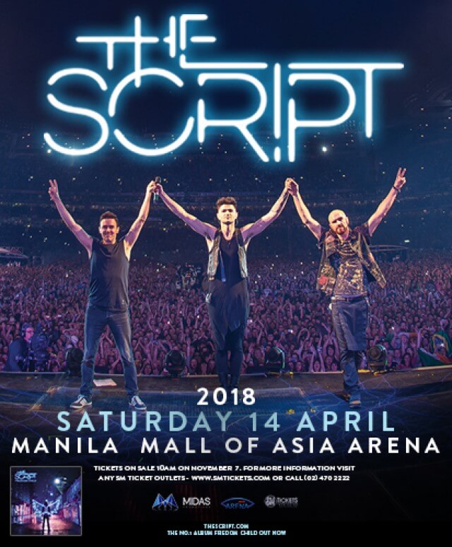 The Script Live in Manila 2018 - Freedom Child Tour Setlist — Steemit