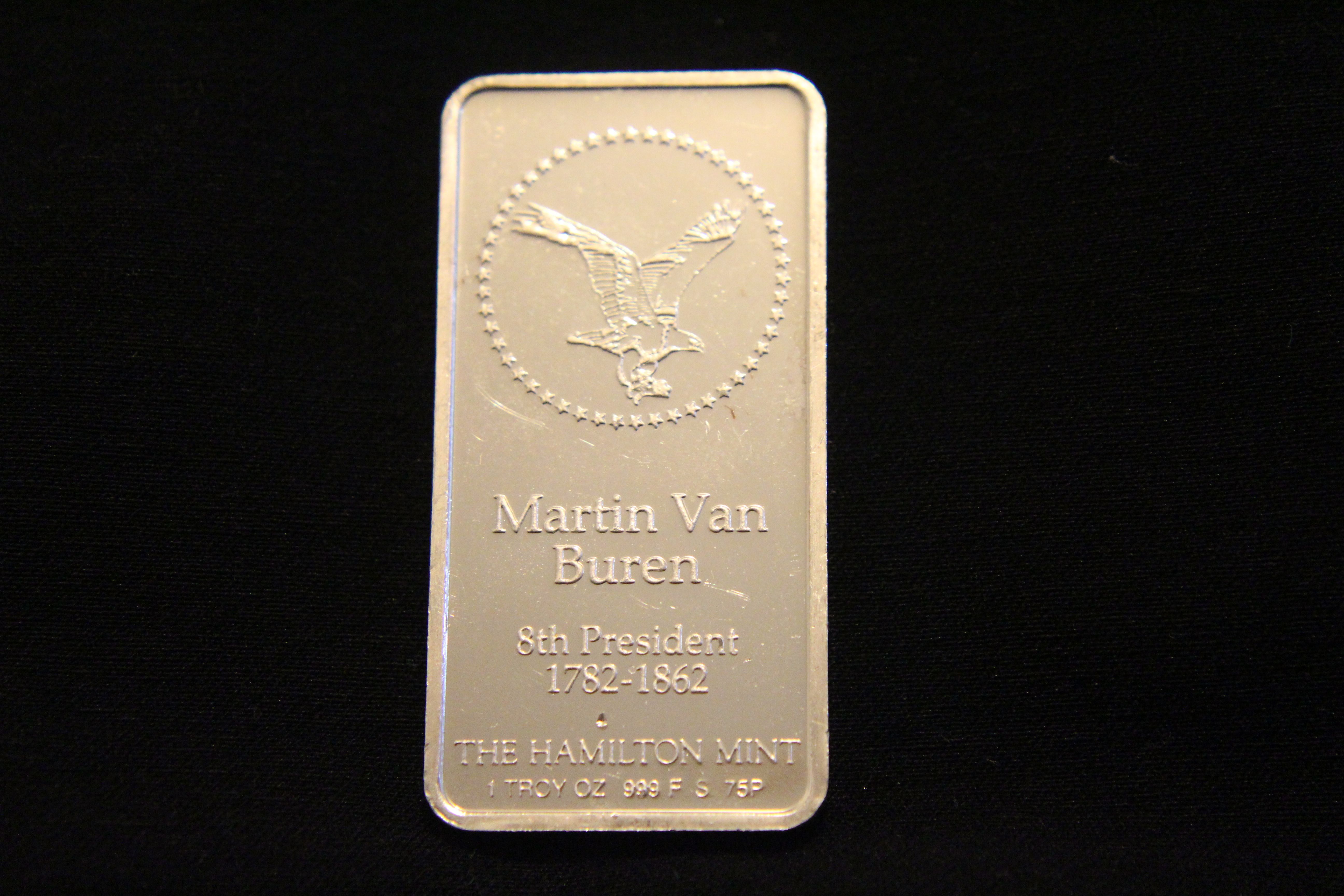 Hamilton mint US Presidents series art bars. — Steemit