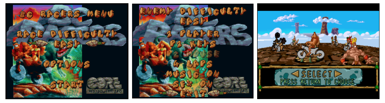 [MS-DOS games review] BC Racers - Racing in Prehistoric Era — Steemit