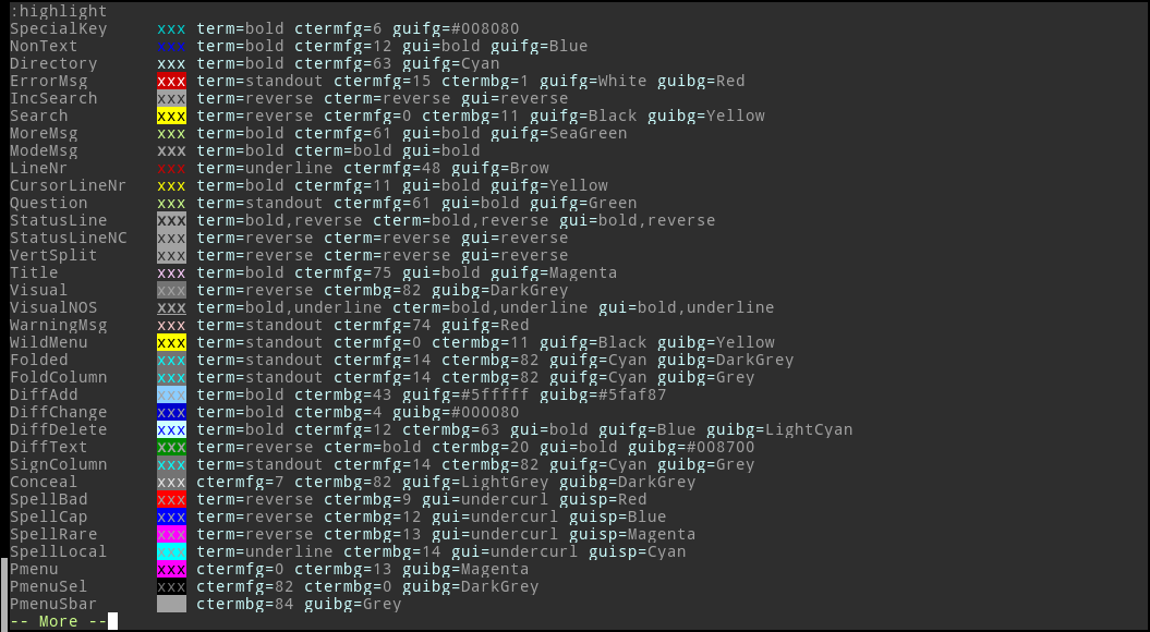 Customizing Vim Color Schemes — Steemit