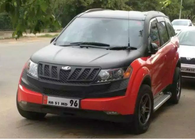 Mahindra Xuv 500 Black Modified