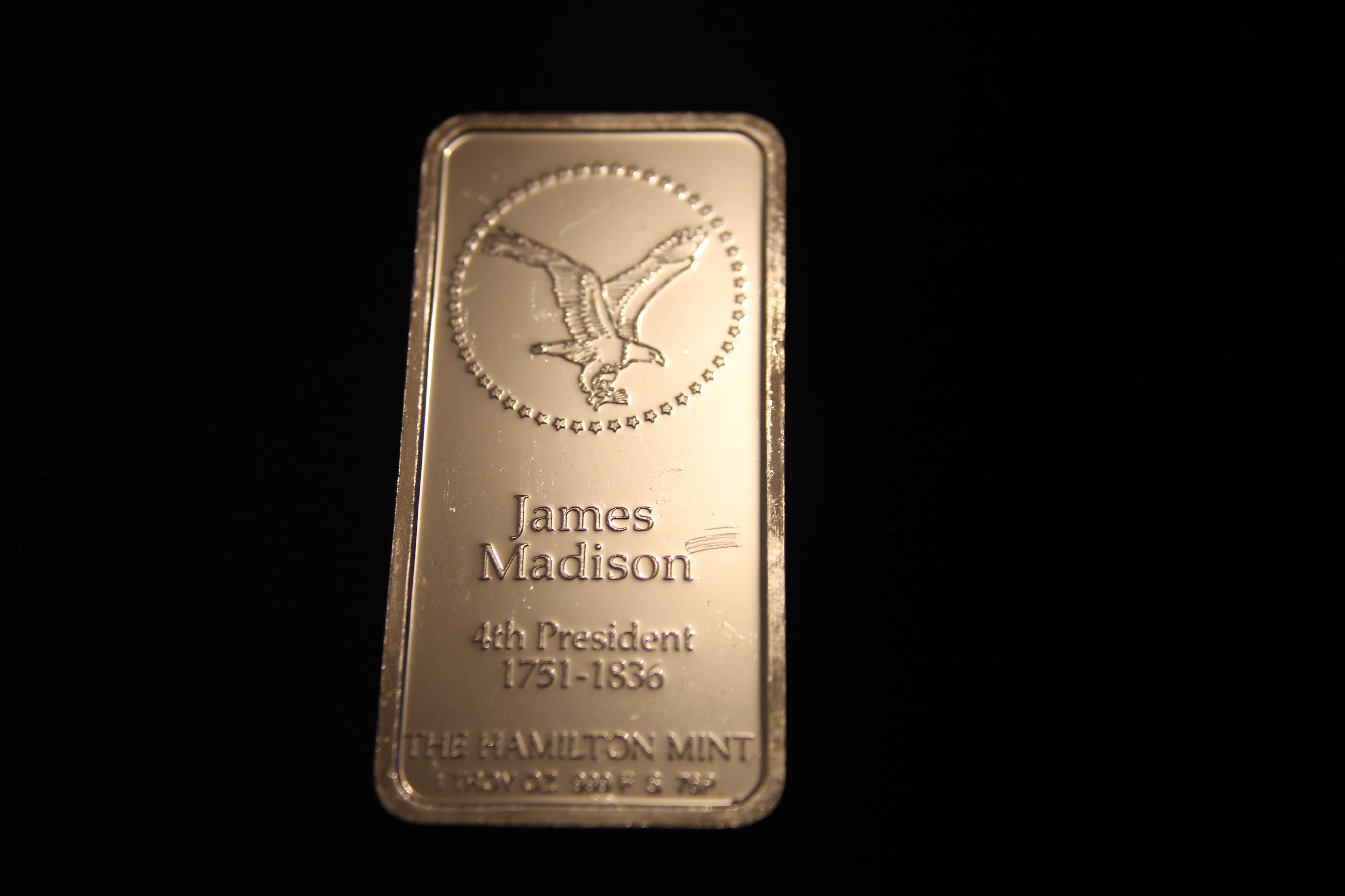 Hamilton mint US Presidents series art bars. — Steemit