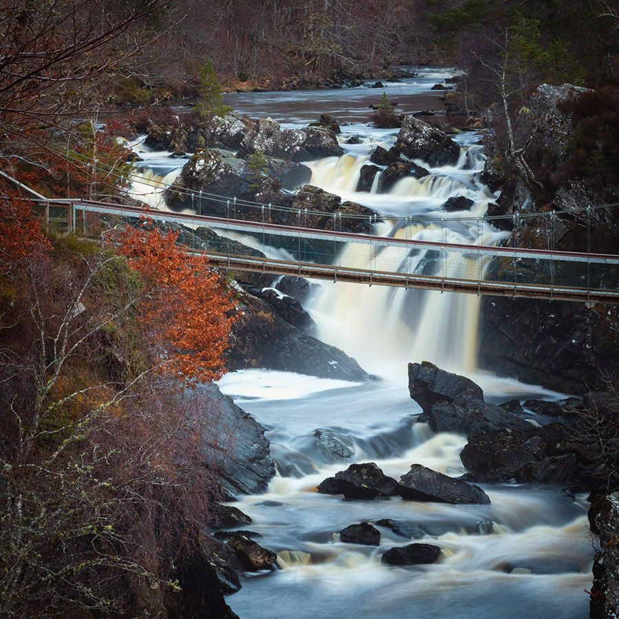 Visit Scottish Highlands #3 - Rogie Falls & Blackwater River — Steemit