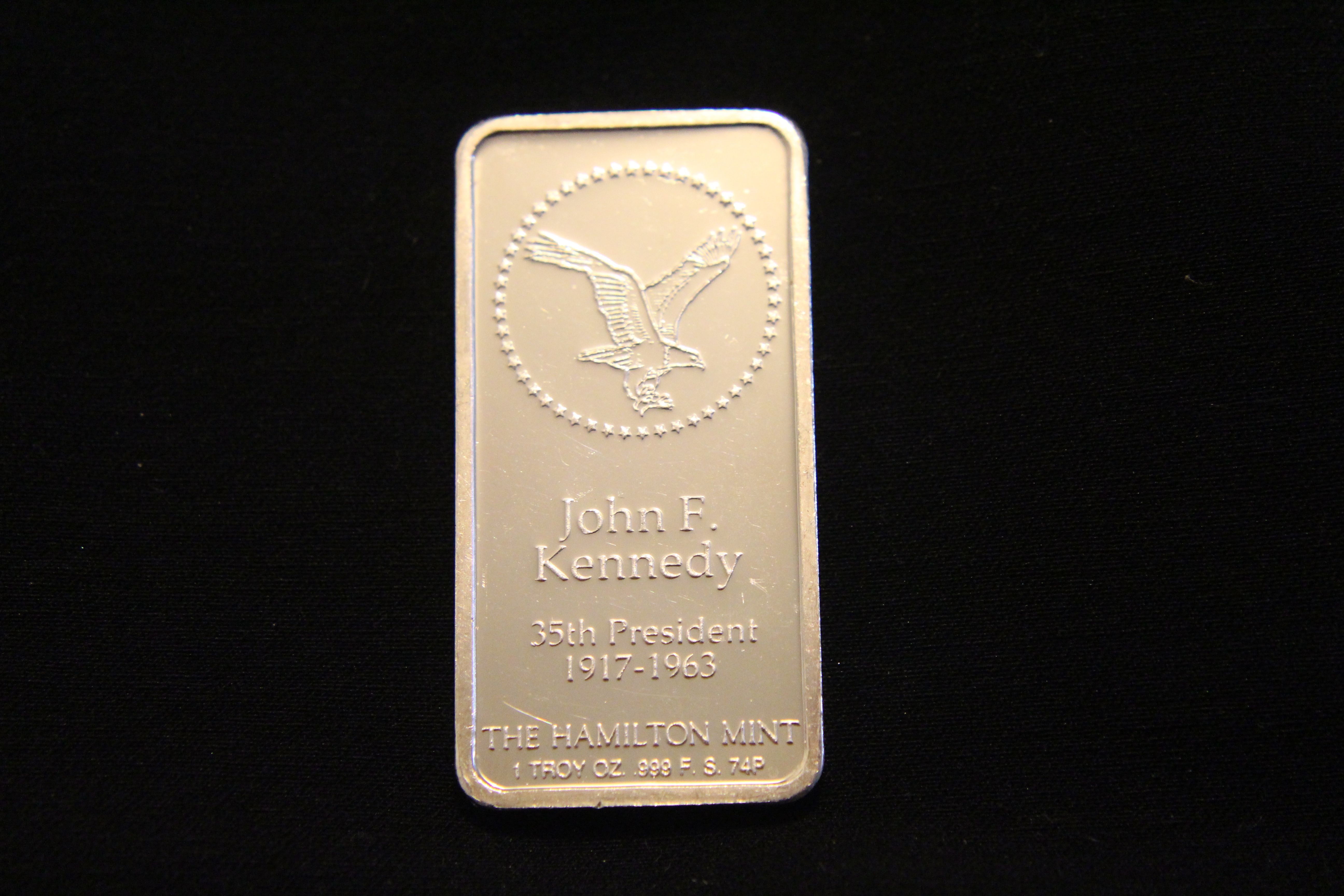 Hamilton mint US Presidents series art bars. — Steemit