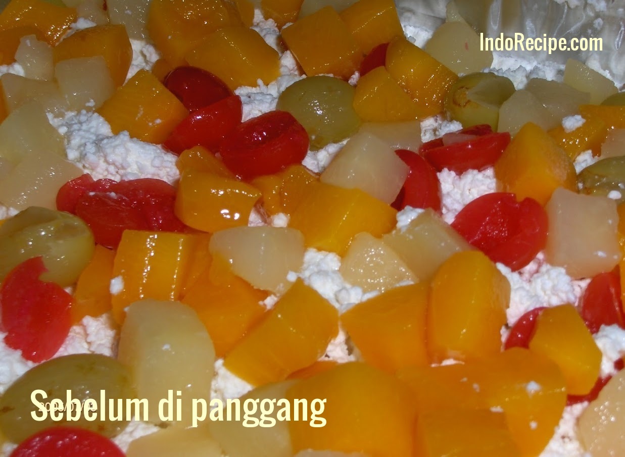 Cottage Cheese Fruit Tart (English) - Tar Buah dan Keju Cottage (Dalam ...