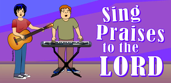 Praise Singing Clipart