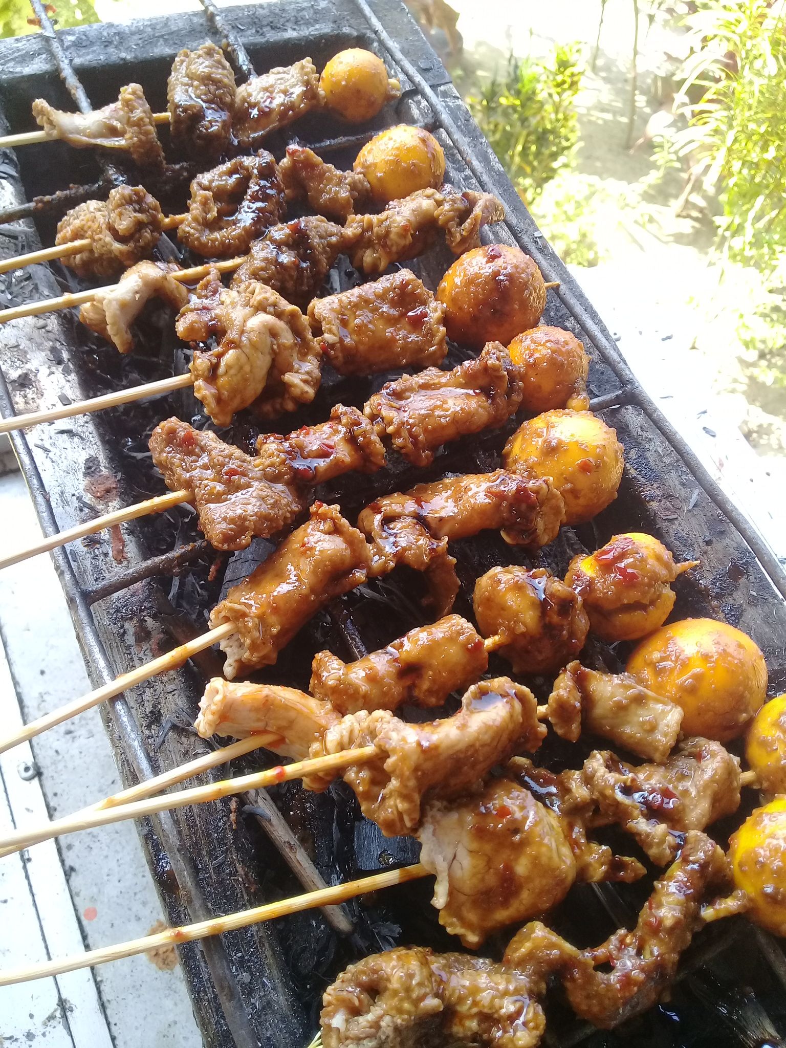 Bakar Sate Kambing