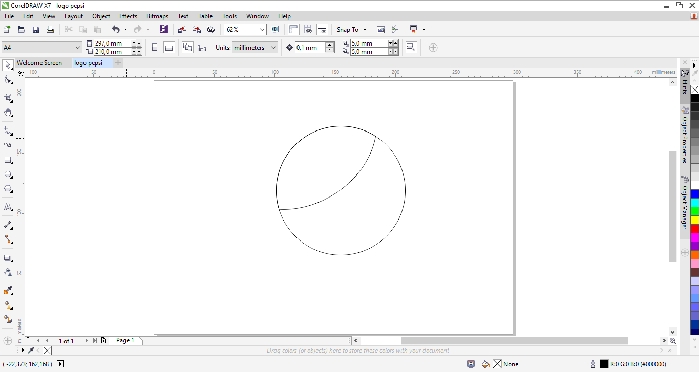 Easy and quick way to design pepsi logo — Steemit