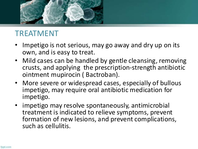 Impetigo Symptoms And Treatment