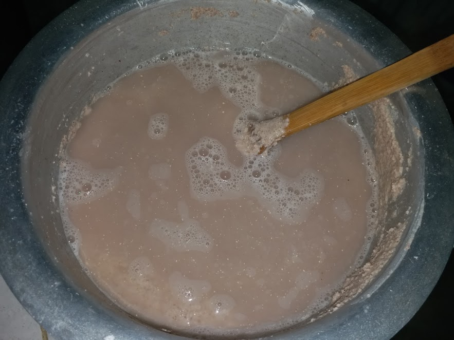Lessons from my mother #2: Traditional fermented porridge recipe 😋😋😋😋😋😋 ...