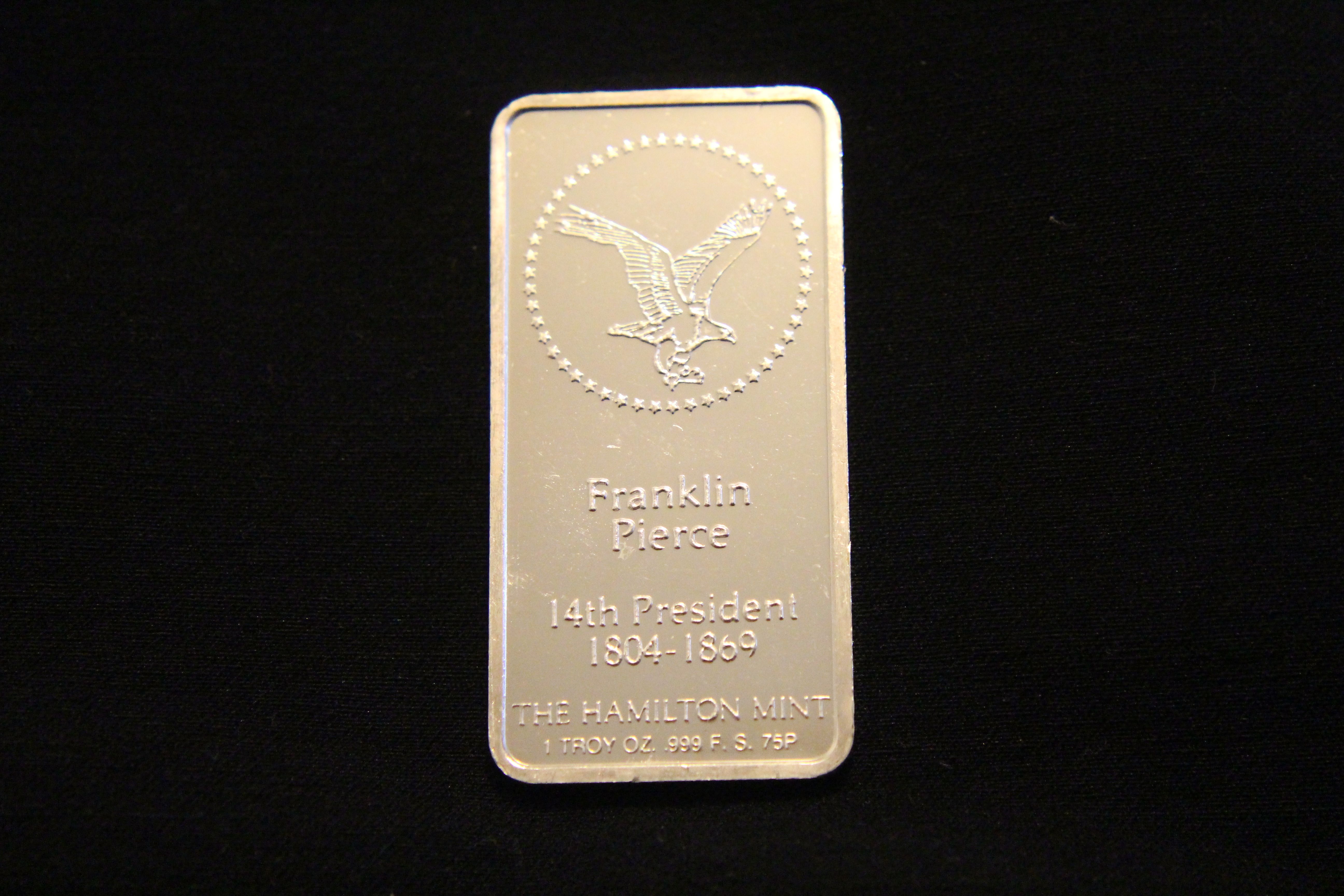 Hamilton mint US Presidents series art bars. — Steemit