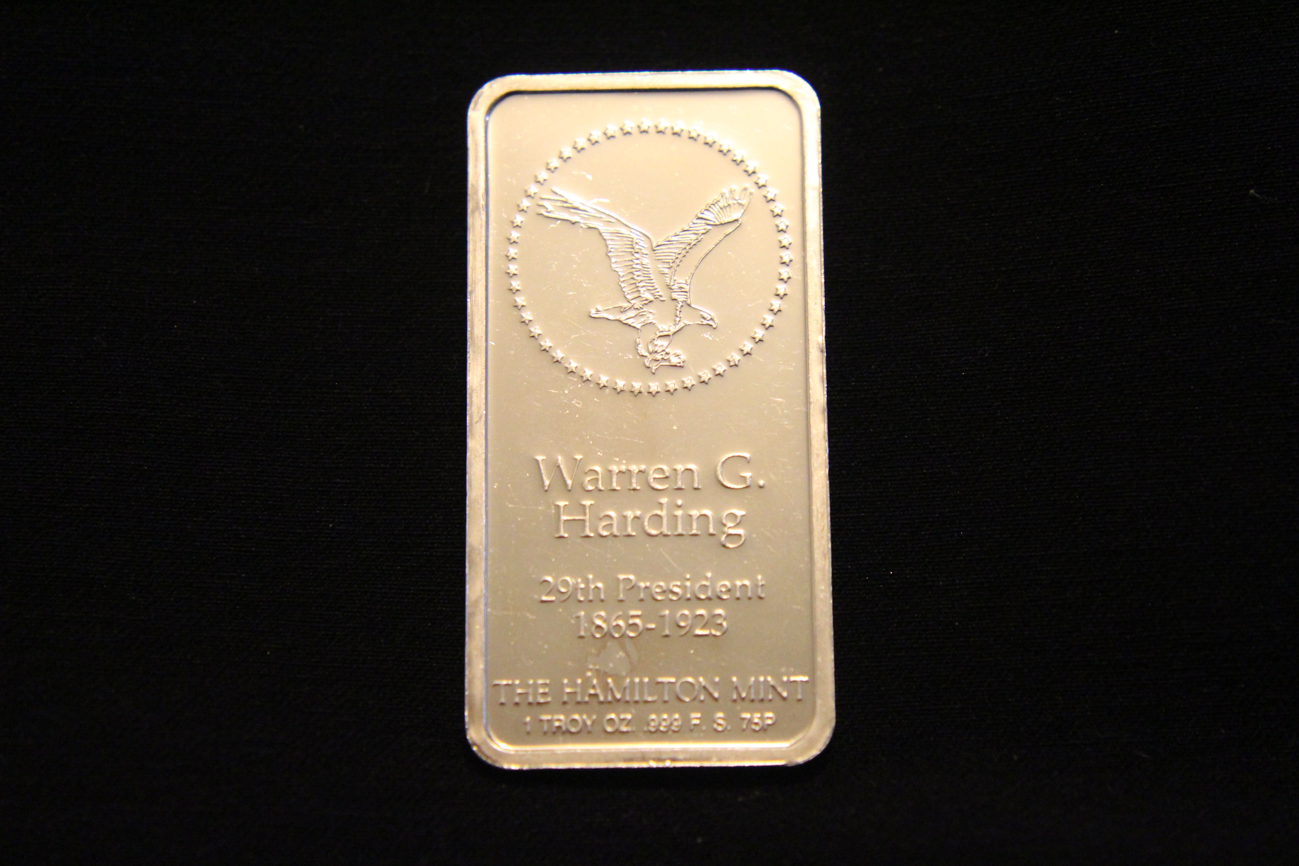 Hamilton mint US Presidents series art bars. — Steemit