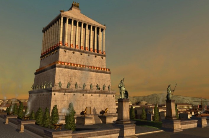 Mausoleum at Halicarnassus – Seven Wonders of the World