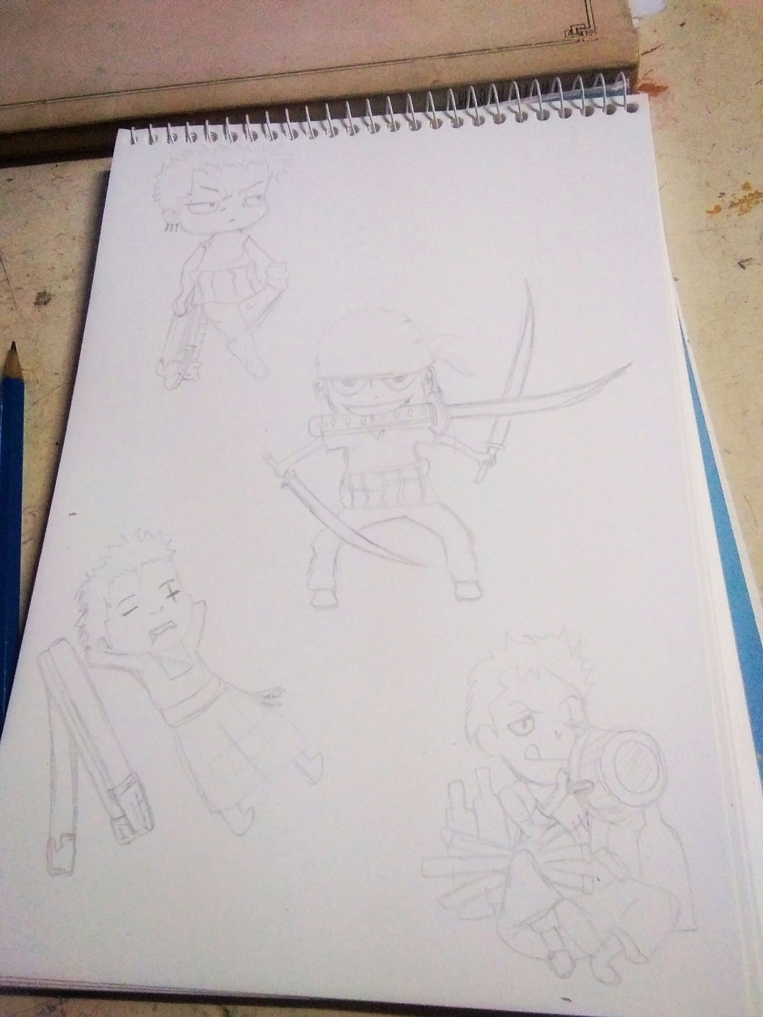 Chibi Art: Roronoa Zoro — Steemit