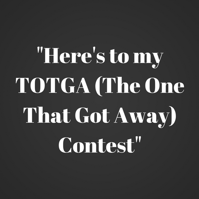 "Here's to my TOTGA (The One That Got Away)" Contest ($30 worth of SBD ...