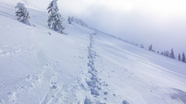 #5. Hiking day - Extreme cold weather on mount Snežnik (1796m) - a day ...